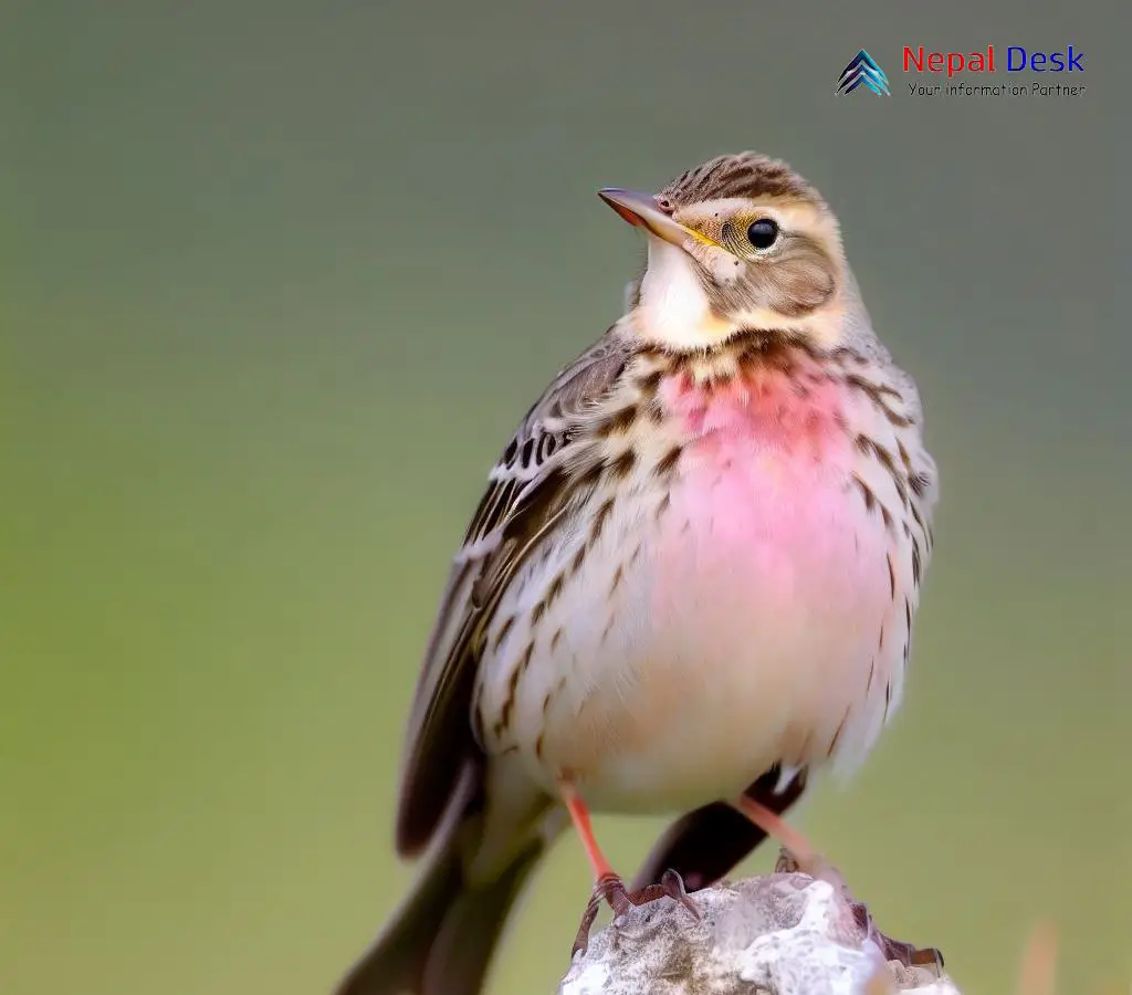 Rosy Pipit: Graceful Wanderer of Open Fields | Nepal Desk